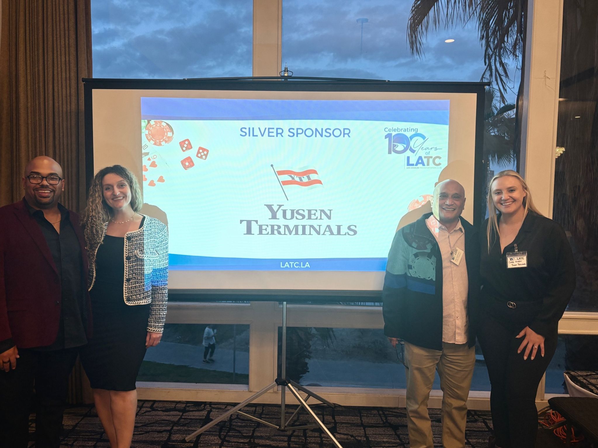 YTI Sponsors Los Angeles Transportation Club - Yusen Terminals